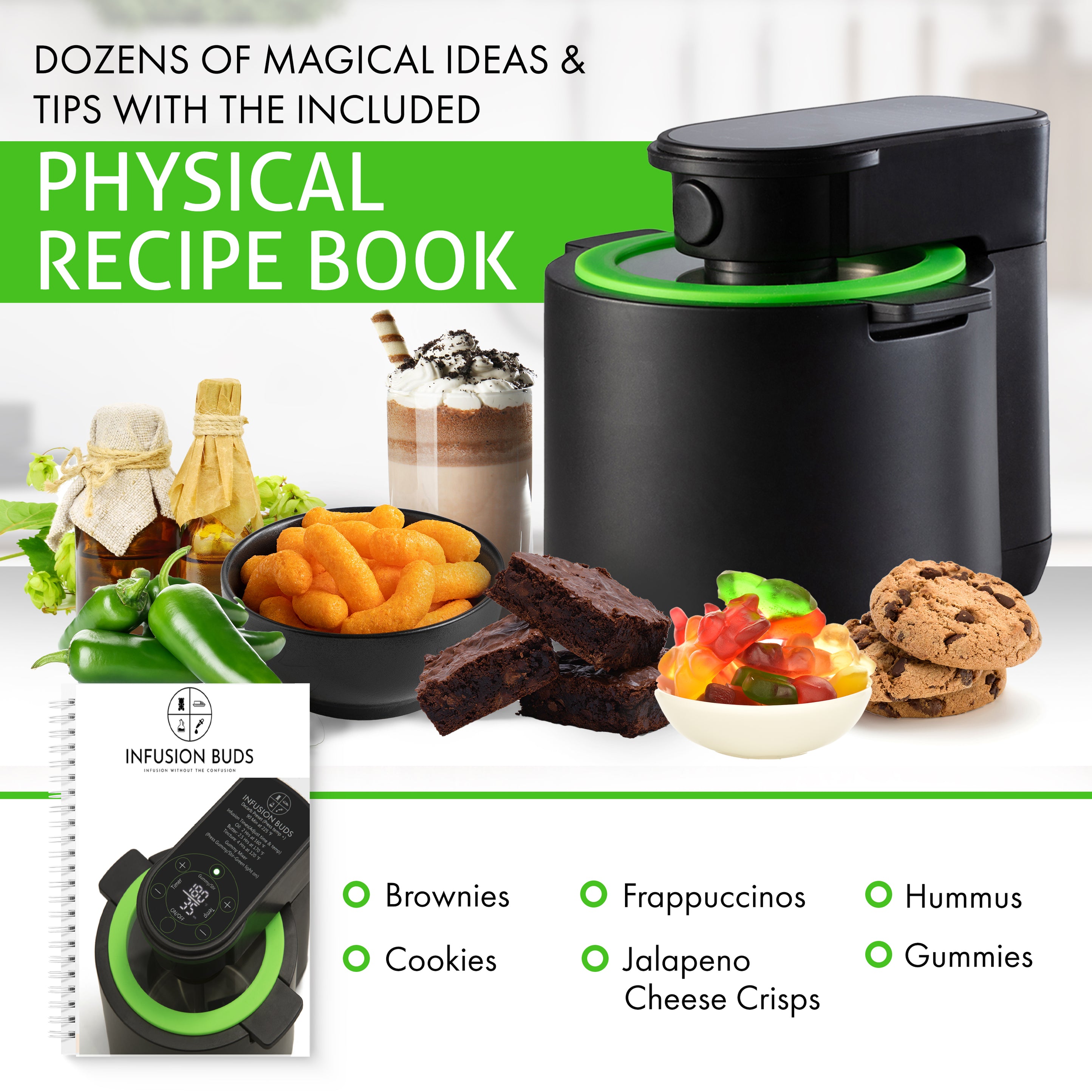 3-In-1 Magical Herb Infuser Machine, Decarboxylator & Gummy Maker. But ...